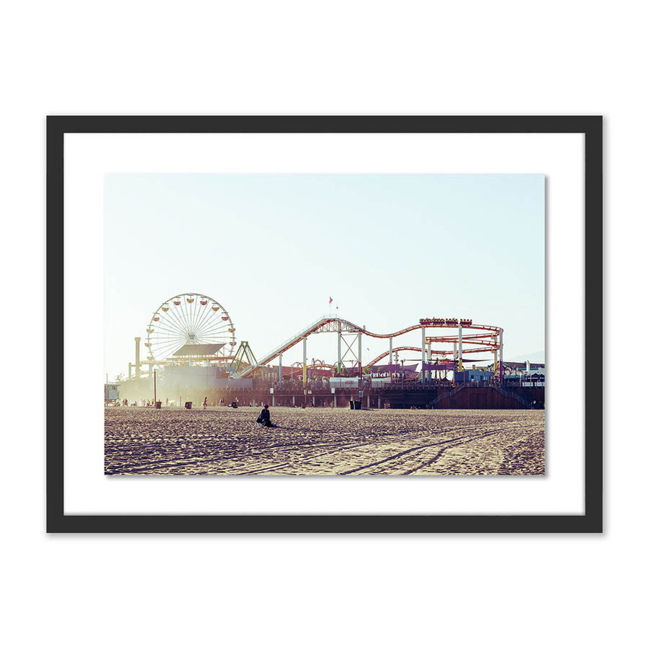 Four Hands Art Studio Santa Monica Pier I by Erica Singleton - Picture Frame Photograph Print ...